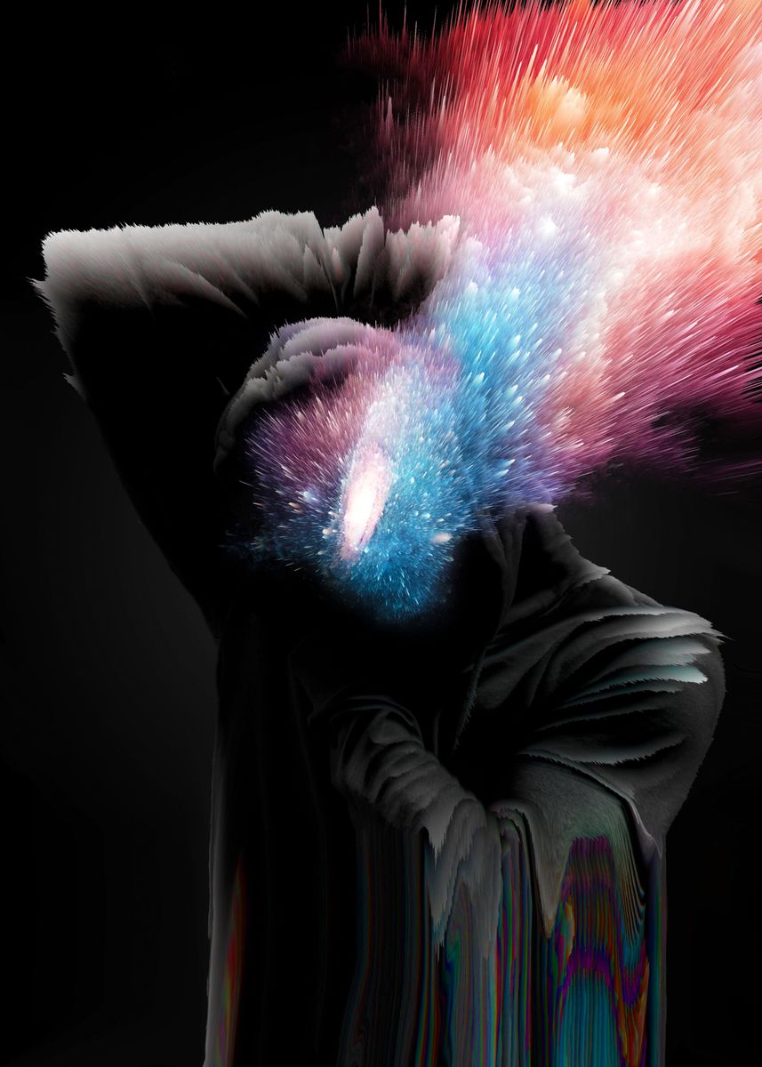 'Woke' Poster, picture, metal print, paint by Naked Monkey | Displate