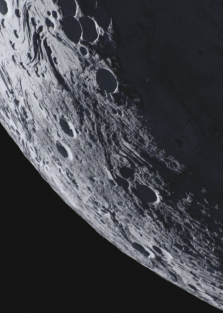 'Vulcanic planetoid' Poster, picture, metal print, paint by Csaba Kiss ...