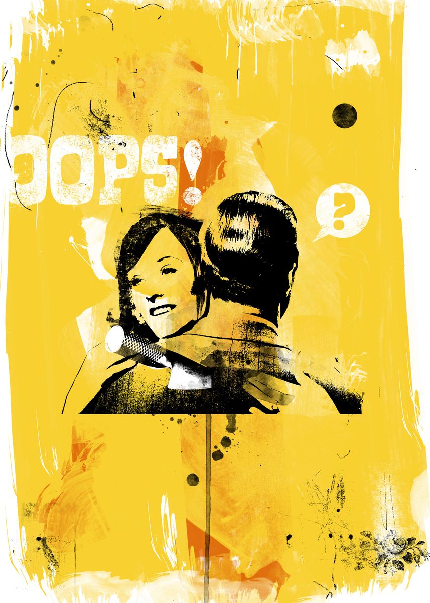 'Oops' Poster, picture, metal print, paint by sotos Anagnos | Displate