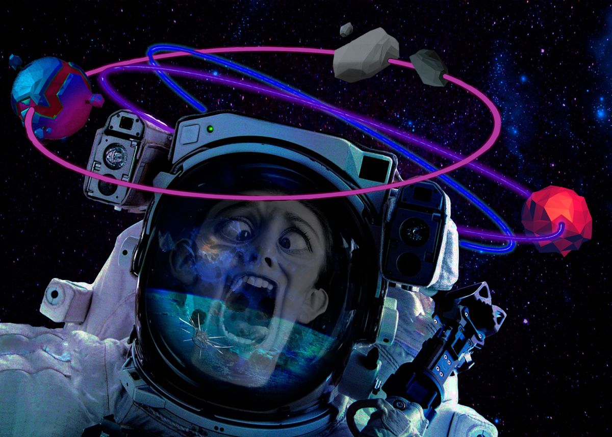 'shell shock' Poster by Alex Zhila | Displate