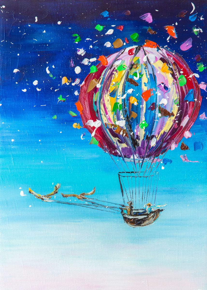 'Fly away' Poster, picture, metal print, paint by Vladyslav Durniev ...