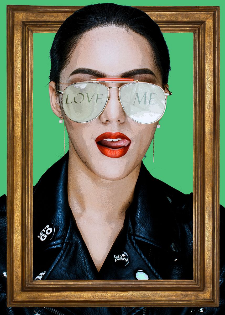 'love me ' Poster by jair peña silva | Displate