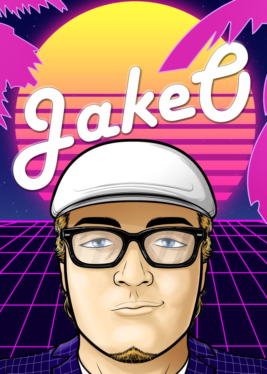 'JakeO' Poster, picture, metal print, paint by Jake O | Displate