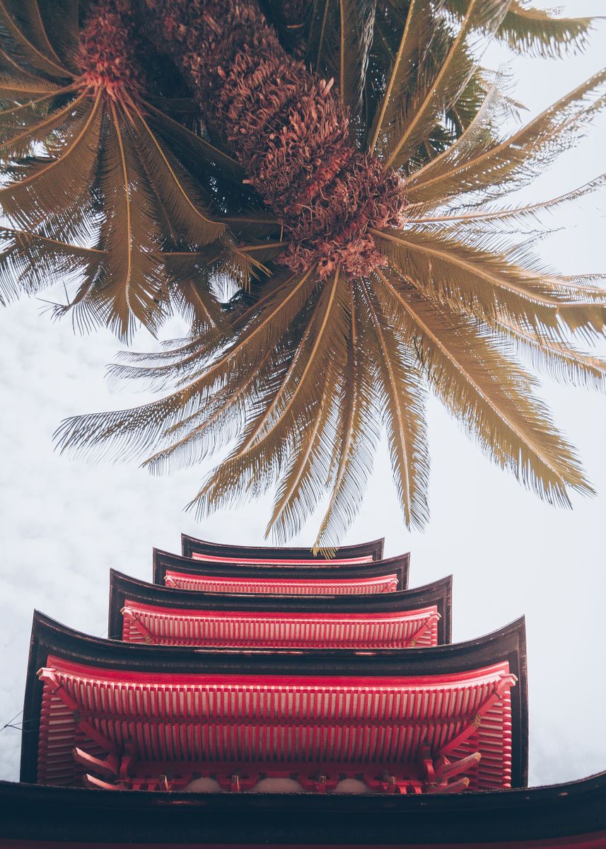 'Tropical Japan ' Poster by Mario Popescu | Displate