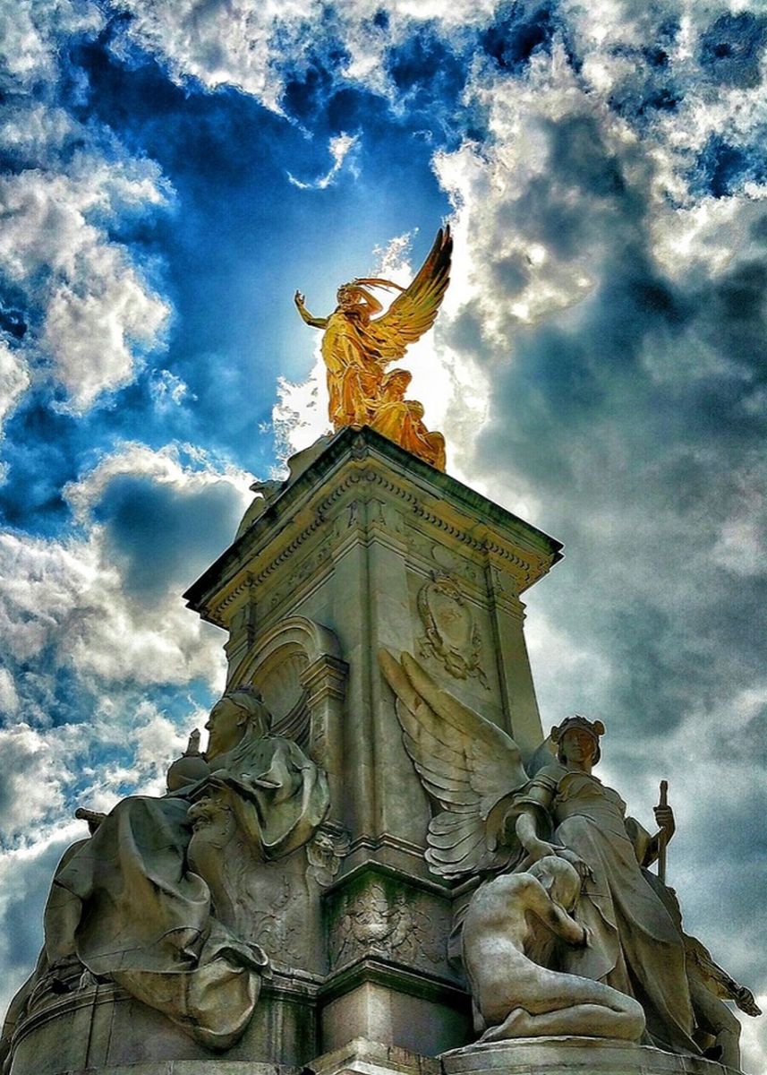 'London Angel' Poster, picture, metal print, paint by Leigh Hoyte ...