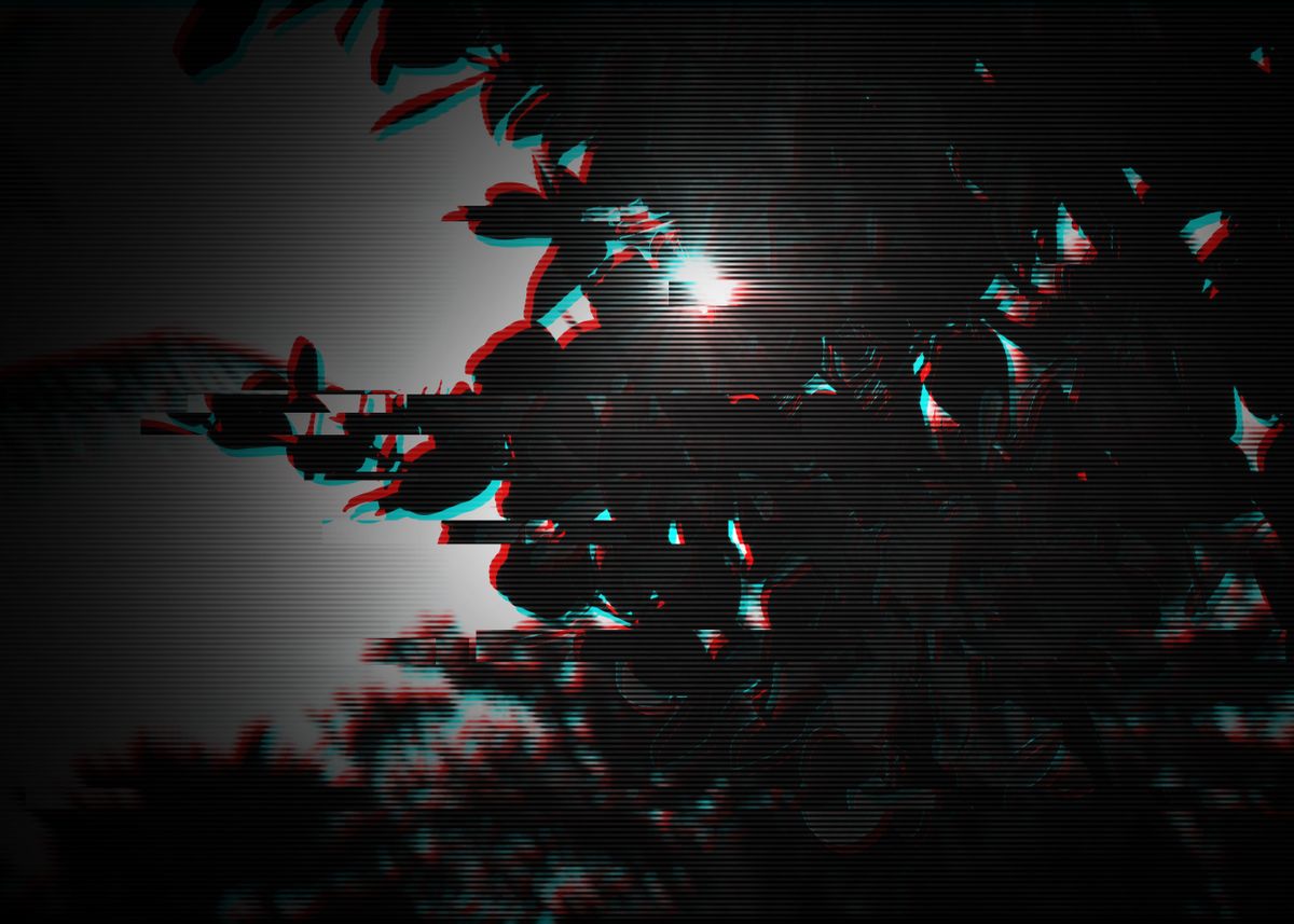 'Glitch Tree' Poster by Skye S | Displate