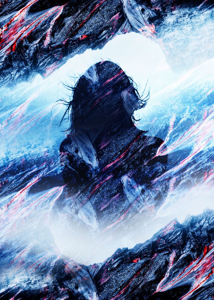 'Magma Girl' Poster, picture, metal print, paint by Stoian Hitrov ...