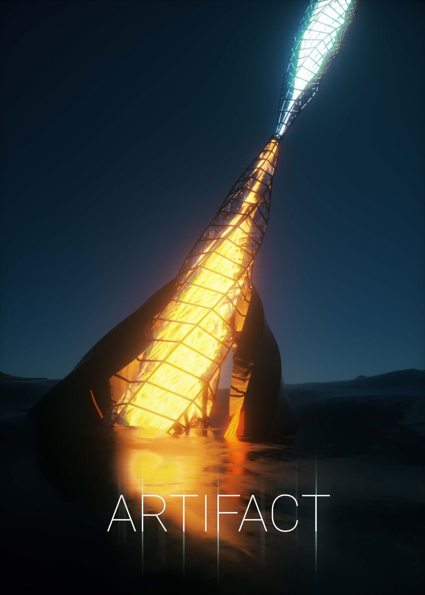 'The Artifact' Poster, picture, metal print, paint by ali bostancı ...