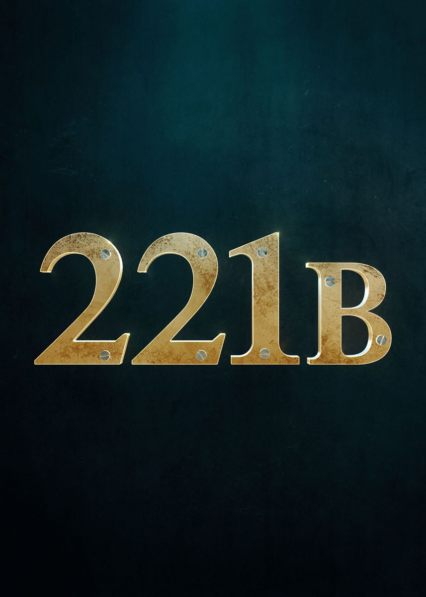 '221B Baker Street' Poster, picture, metal print, paint by Christopher ...