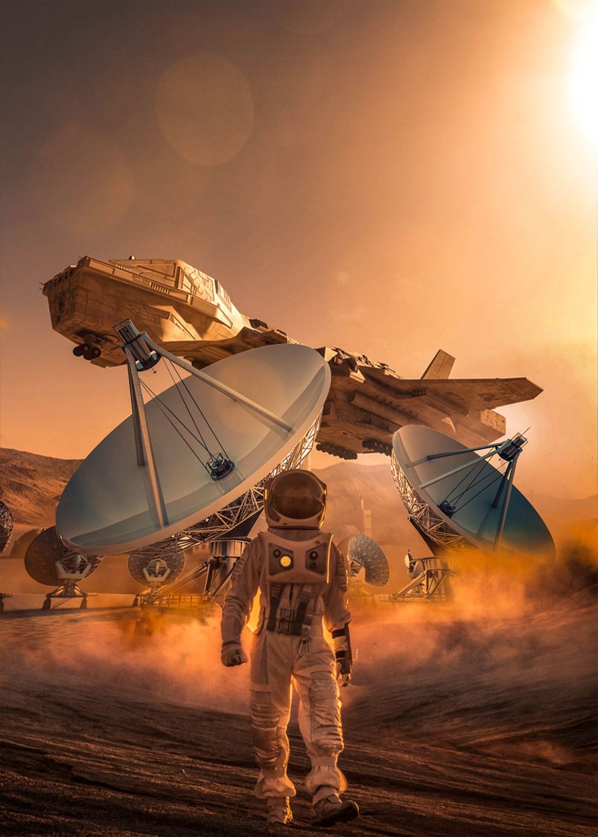 'Dust' Poster by Alexander McWherter | Displate