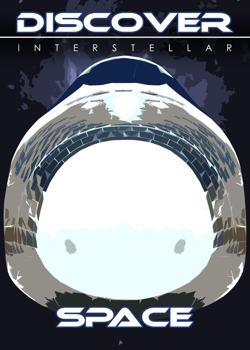 'discover space travel' Poster, picture, metal print, paint by ivan ...