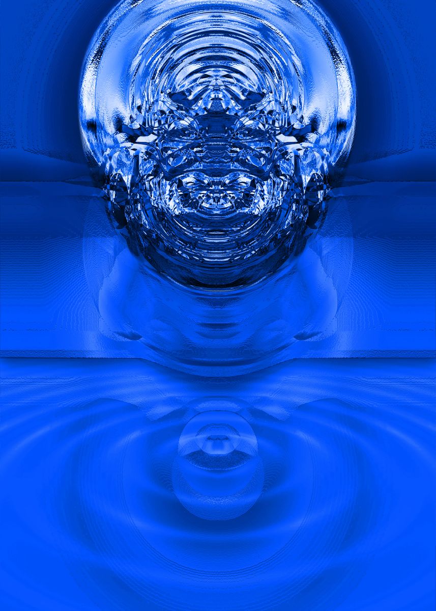 'Reflection' Poster by Eric Amsellem | Displate