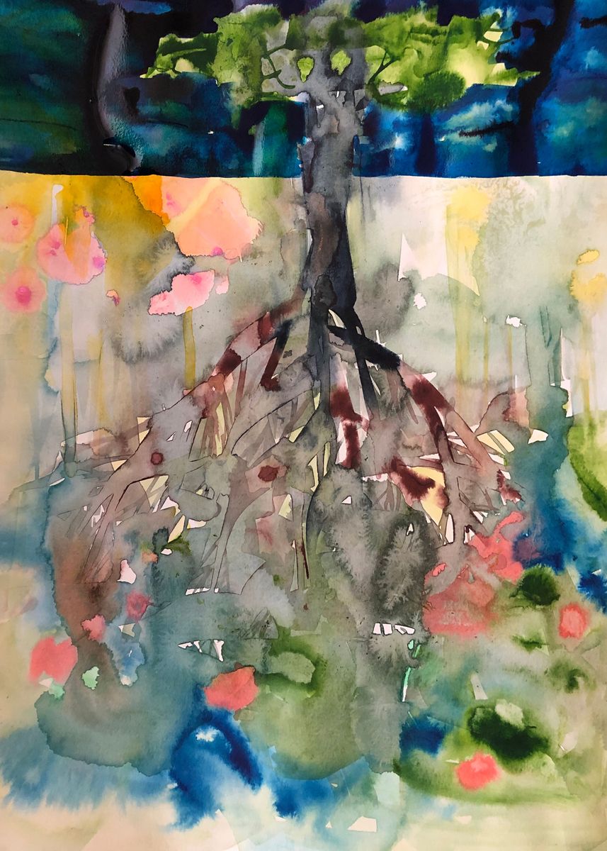 'duality' Poster, picture, metal print, paint by Marianna Tankelevich ...