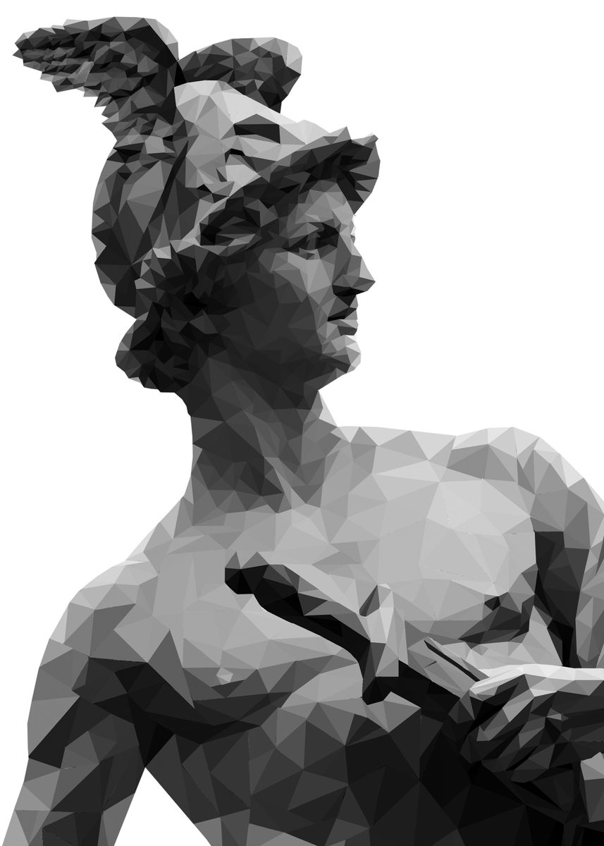 'Hermes' Poster by Klaus Ranola | Displate