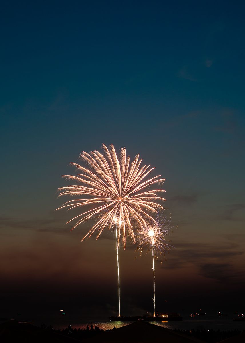 'Fireworks' Poster by Matthew Dyson | Displate
