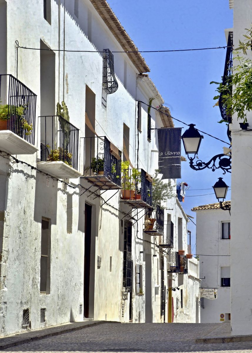 'Altea Old Town' Poster by insideportugal | Displate