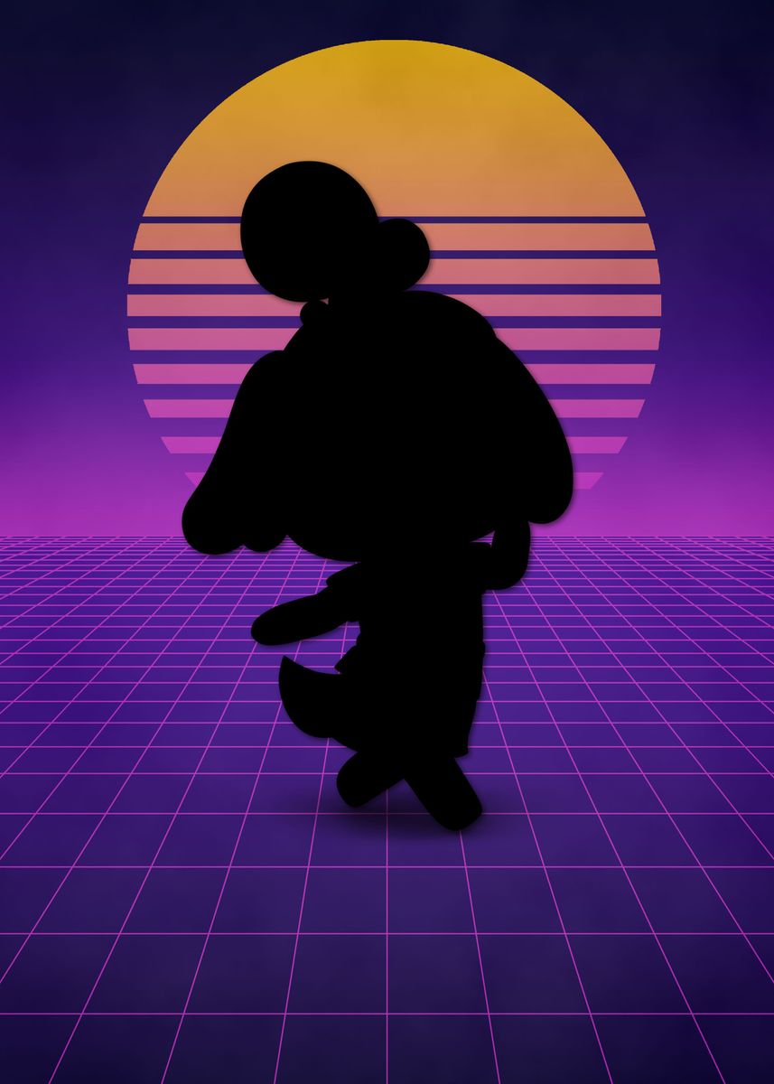 'Retro Isabelle' Poster, picture, metal print, paint by Gemini Phoenix ...