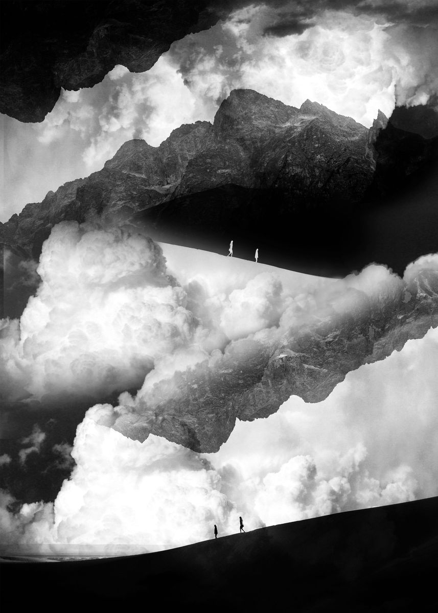 'Love Isolation in Black' Poster, picture, metal print, paint by Stoian ...