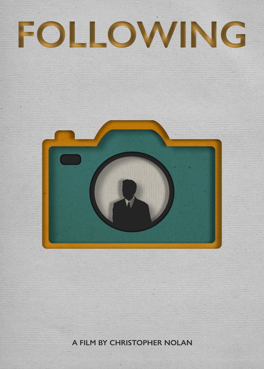 'Following' Poster, picture, metal print, paint by Lewis Gaston | Displate