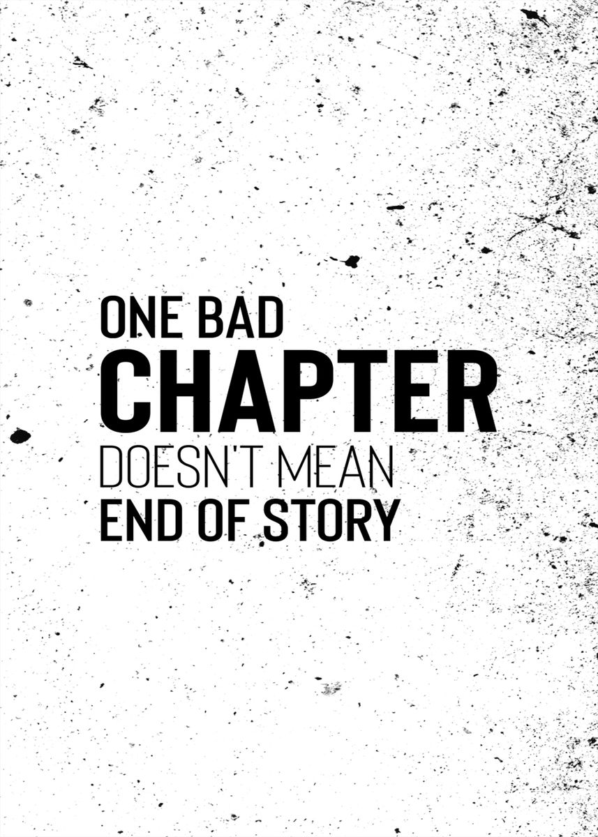 'One Bad Chapter' Poster, picture, metal print, paint by Conceptual ...