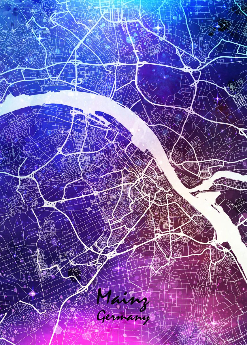 'Mainz' Poster by Gigi Bgm | Displate