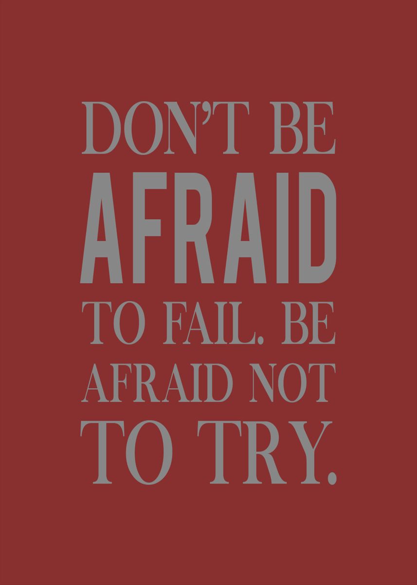 'Afraid' Poster, picture, metal print, paint by Conceptual Photography ...