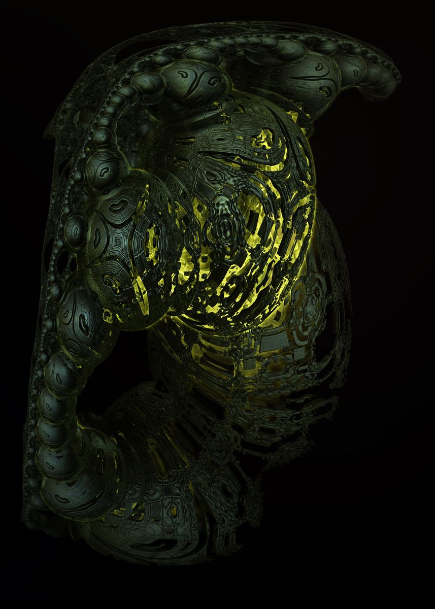 'FRAGMENTATION' Poster, picture, metal print, paint by Peter van den ...