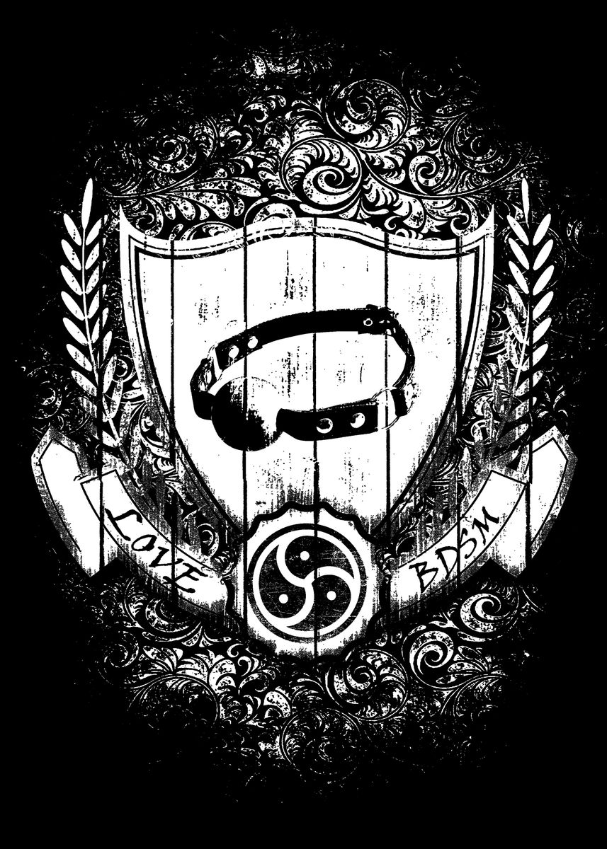 'Love BDSM 1' Poster, picture, metal print, paint by Freak Creator ...