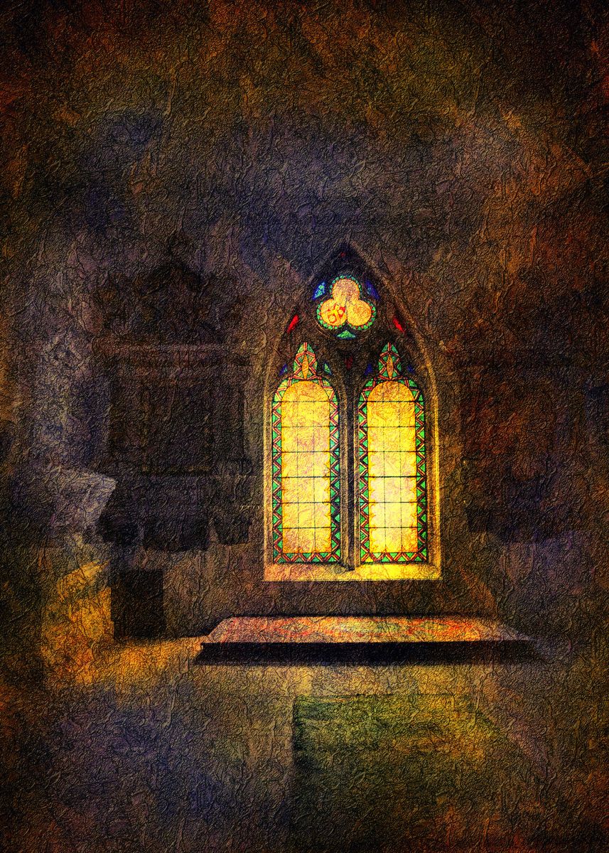 'Window' Poster, picture, metal print, paint by Svetlana Sewell | Displate