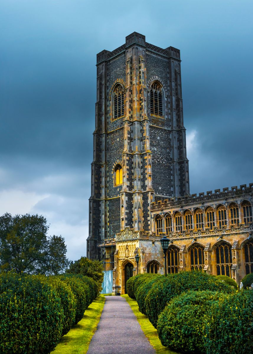 'Lavenham Castle' Poster, picture, metal print, paint by Svetlana ...