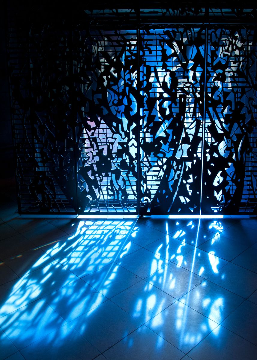 'Blue Light' Poster by Svetlana Sewell | Displate