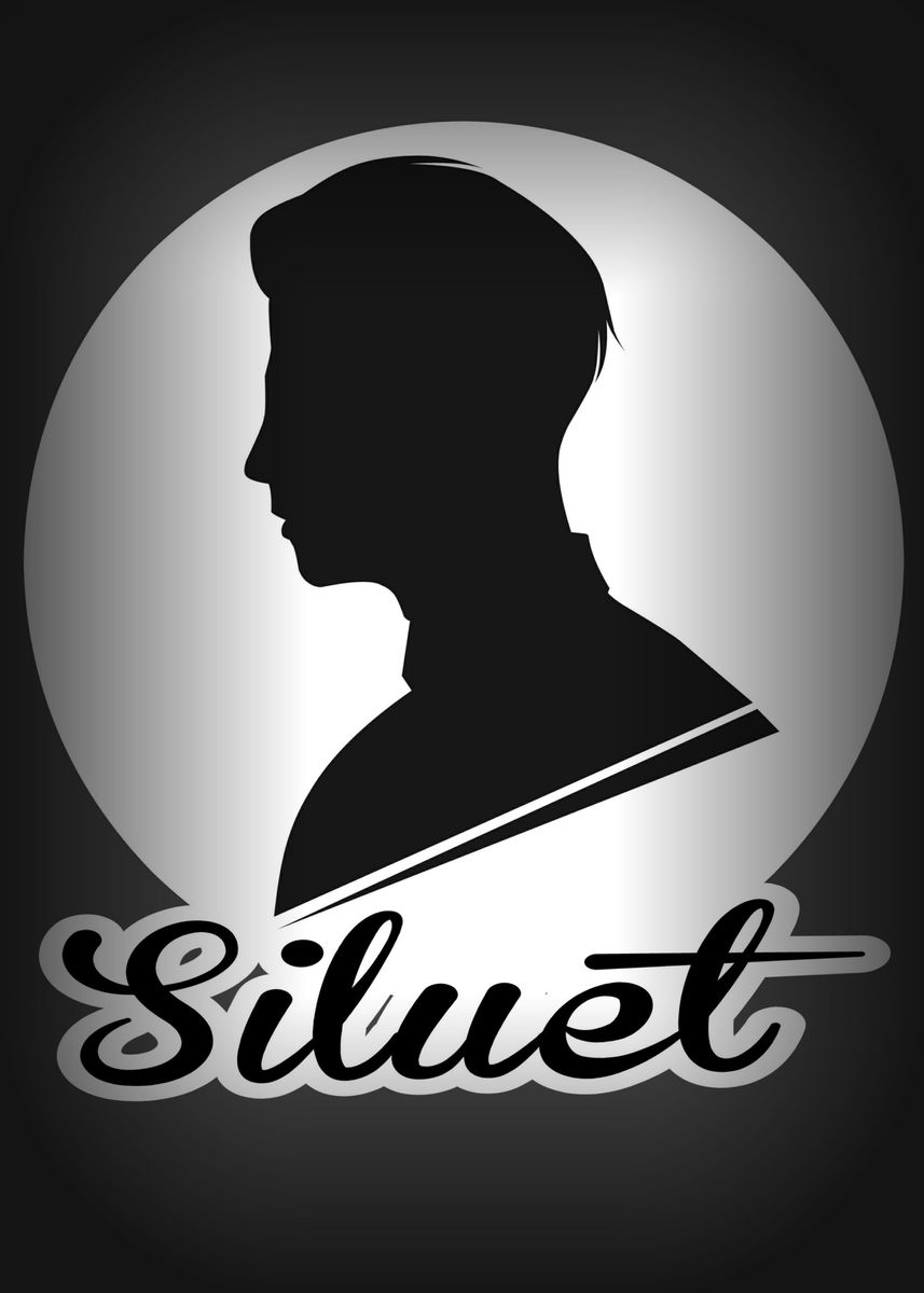 'Simple Siluet ' Poster, picture, metal print, paint by Wahab Aziz ...