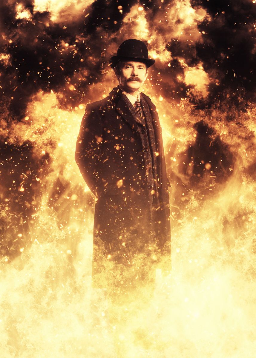 'John Watson' Poster, picture, metal print, paint by Cornel Vlad | Displate