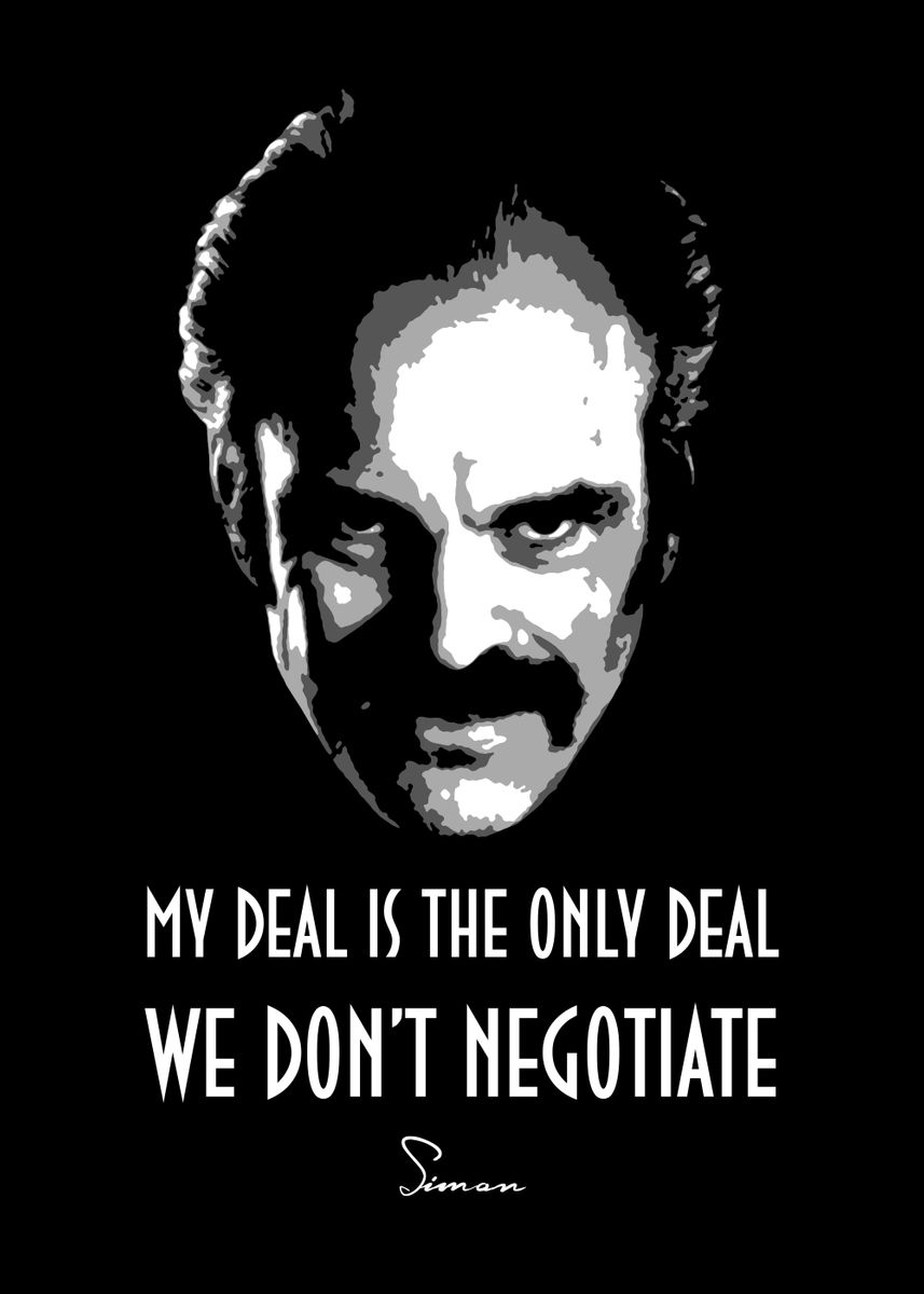 'Simon' Poster, picture, metal print, paint by BB Design | Displate