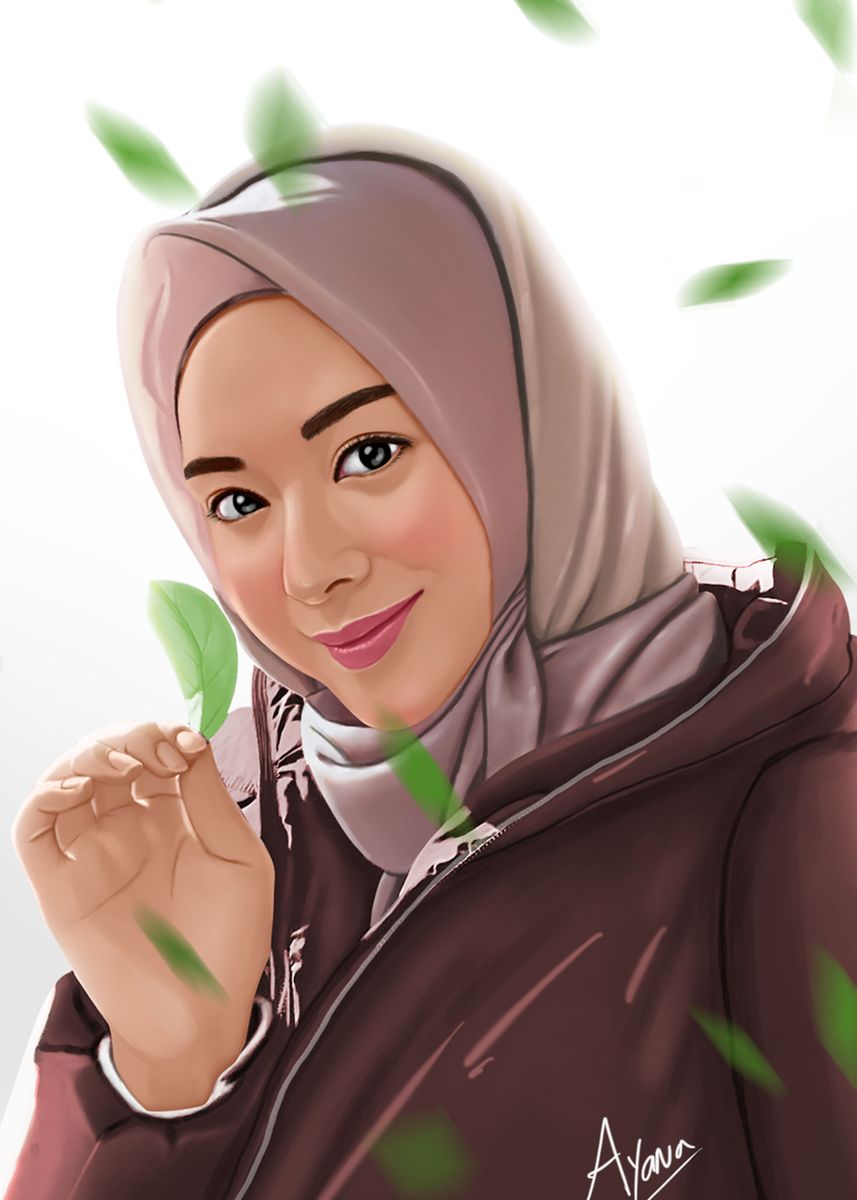 'Digital Art Ayana ' Poster, picture, metal print, paint by pras desain ...