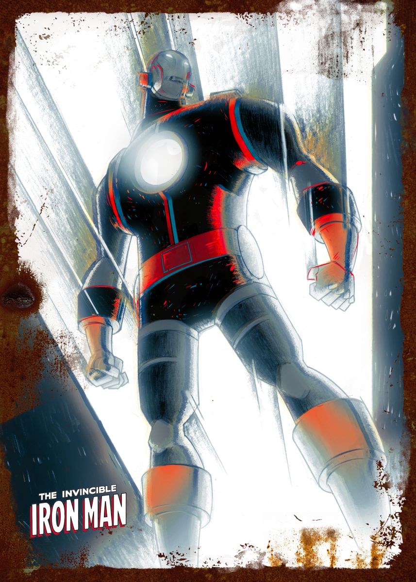 'The Invincible Iron Man' Poster, picture, metal print, paint by Marvel ...