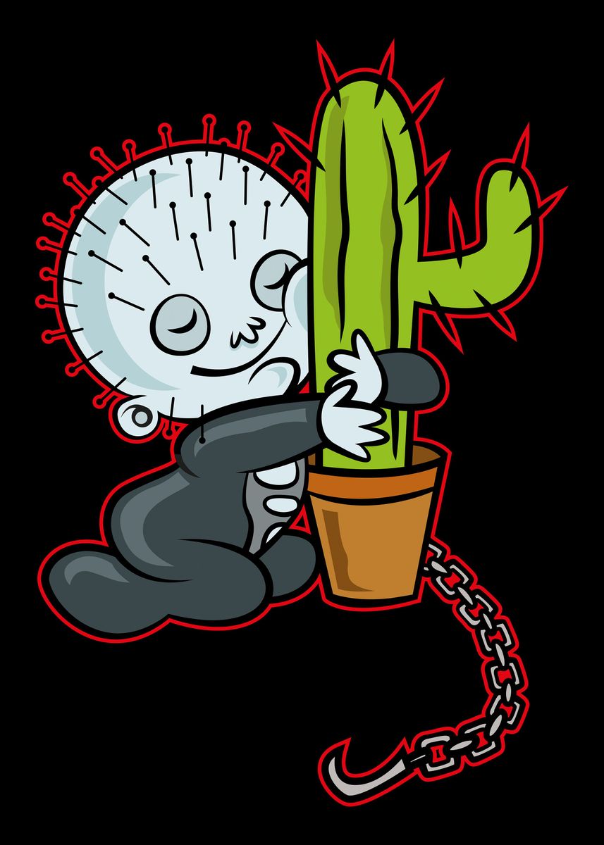 'Baby Pinhead' Poster, picture, metal print, paint by Demonigote Shirts ...