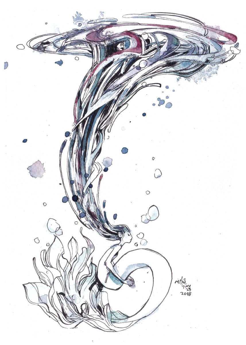 'Faith' Poster, picture, metal print, paint by Ellie Yong | Displate