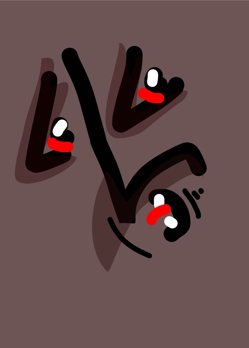 'Afraid' Poster by | Displate