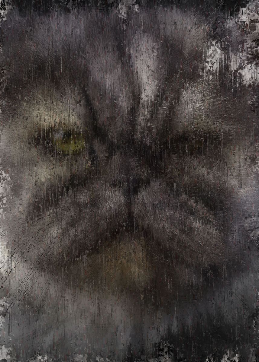 'Cat' Poster by Benjamin Cremer | Displate