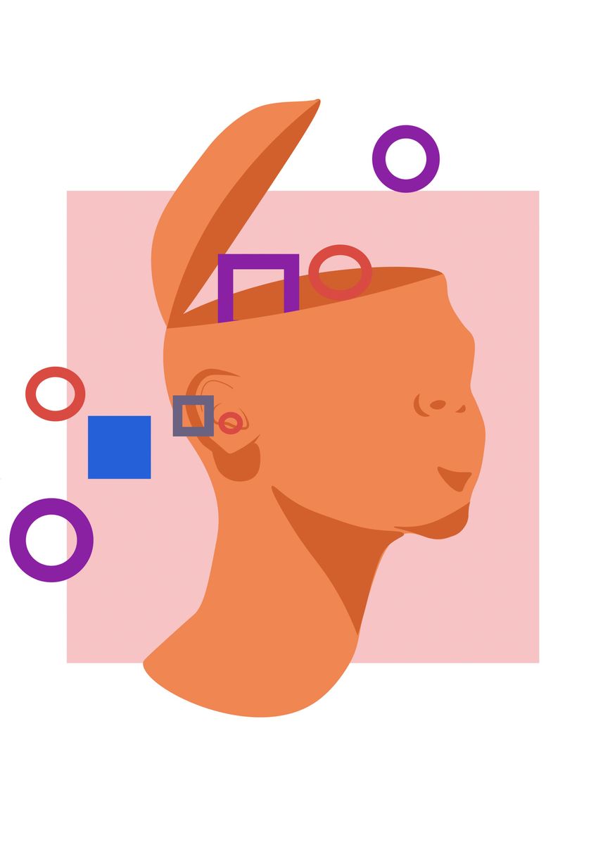 'Headspace' Poster by Nicole Kurtz | Displate