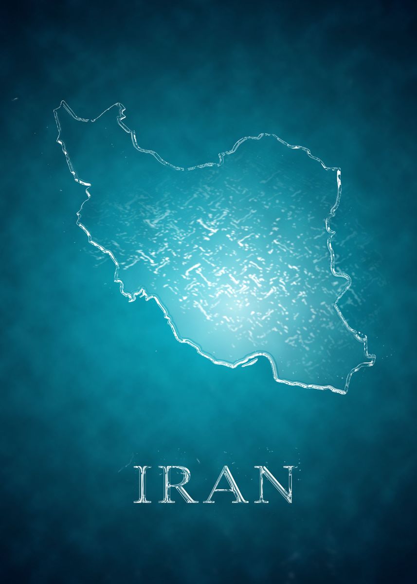 'Iran ' Poster by Jesper Hvilsted | Displate
