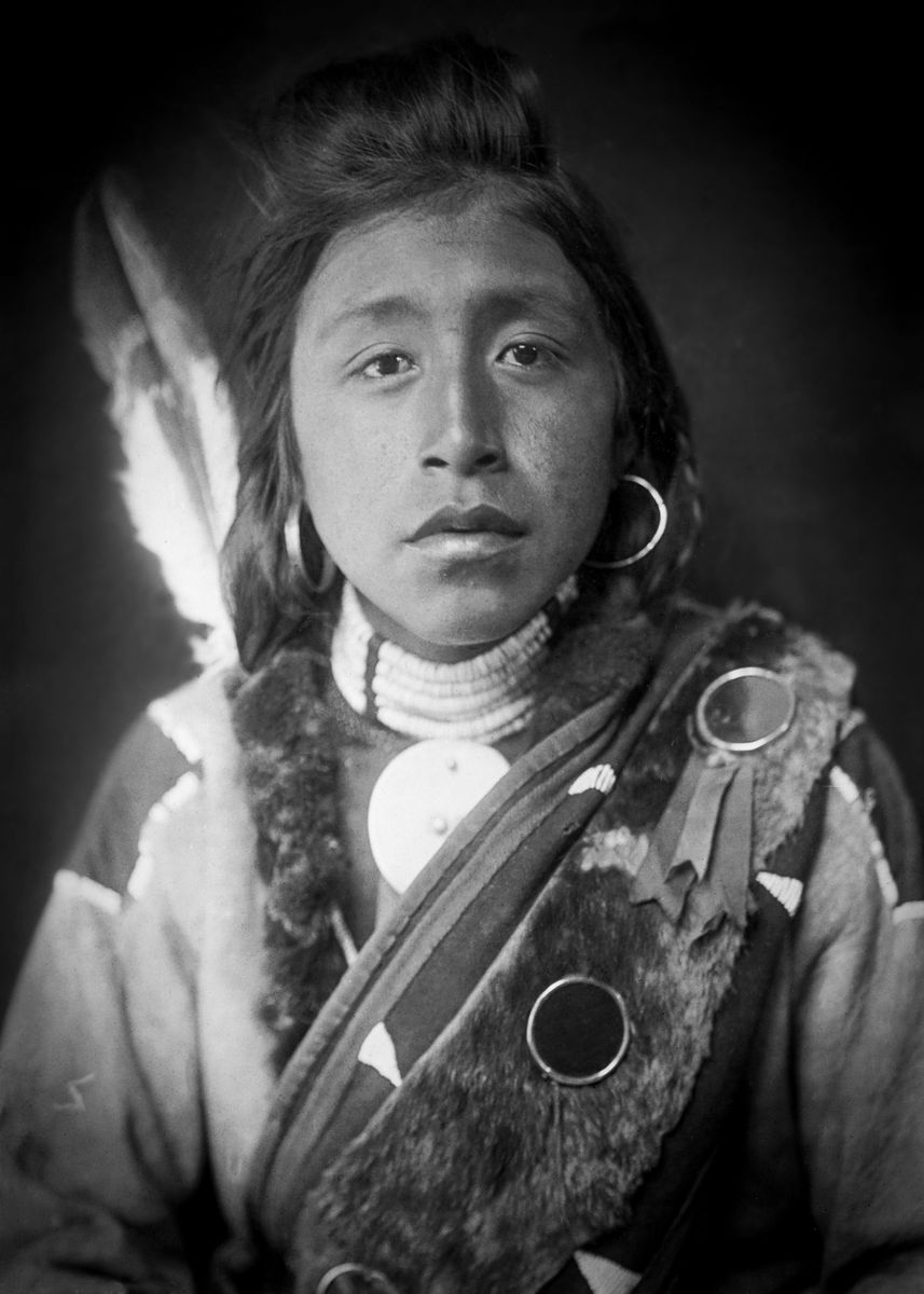 '1910 Chinookan Indian' Poster by Aged Pixel | Displate