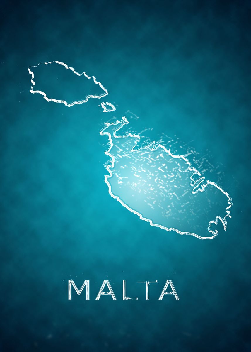 'Malta ' Poster by Jesper Hvilsted | Displate