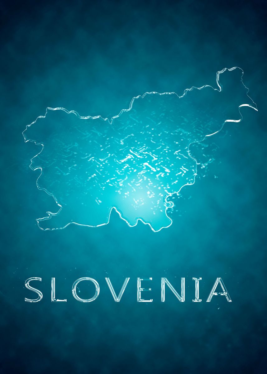'Slovenia ' Poster by Jesper Hvilsted | Displate