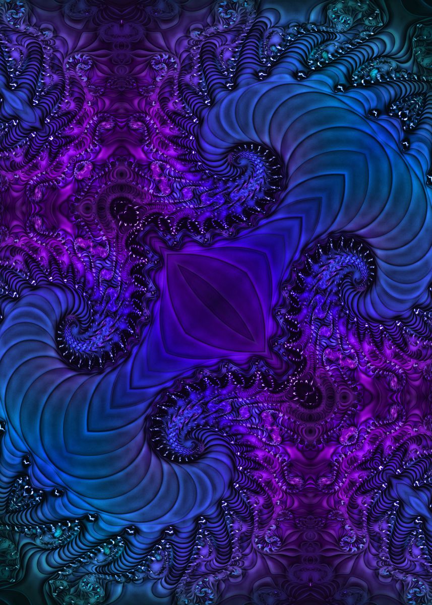 'ChaoticOrder V2 39' Poster, picture, metal print, paint by ...