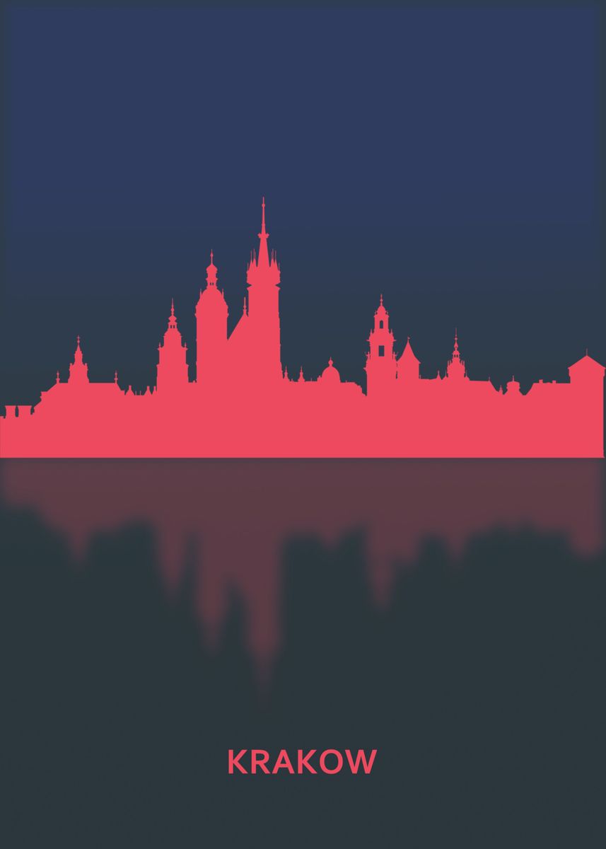 'Krakow' Poster by Alexandros Iosifidis | Displate