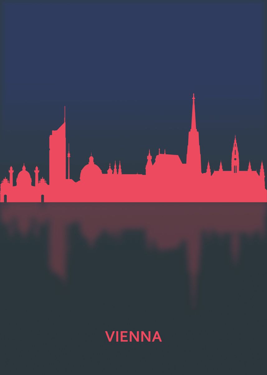 'Vienna ' Poster by Alexandros Iosifidis | Displate