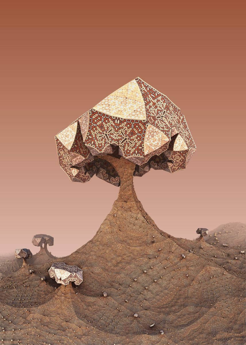 'Life on Mars' Poster, picture, metal print, paint by Bruce Parrott ...