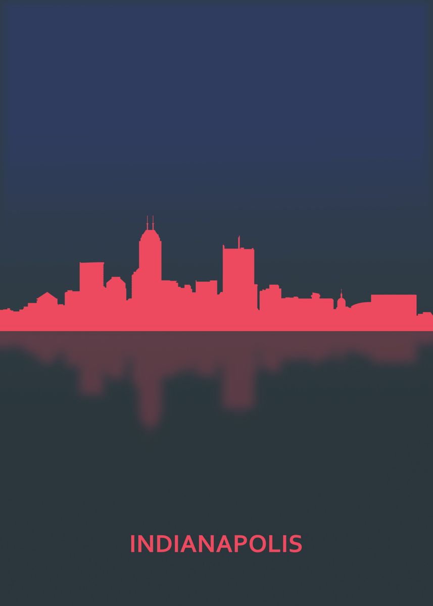 'Indianapolis ' Poster by Alexandros Iosifidis | Displate